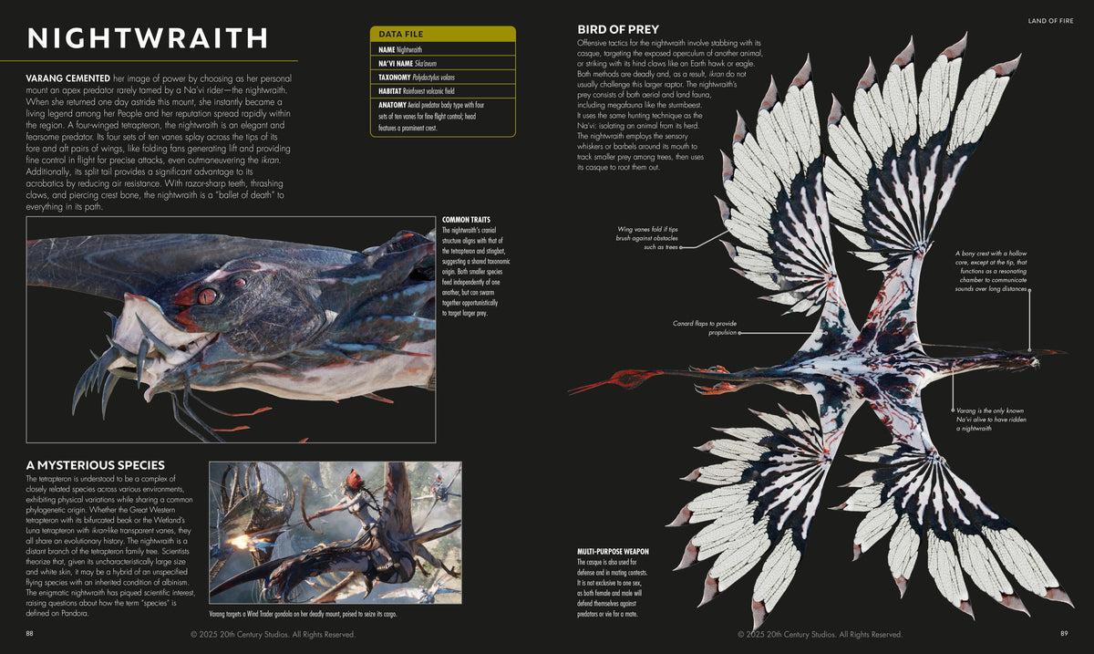 Avatar Fire and Ash The Visual Dictionary – DK