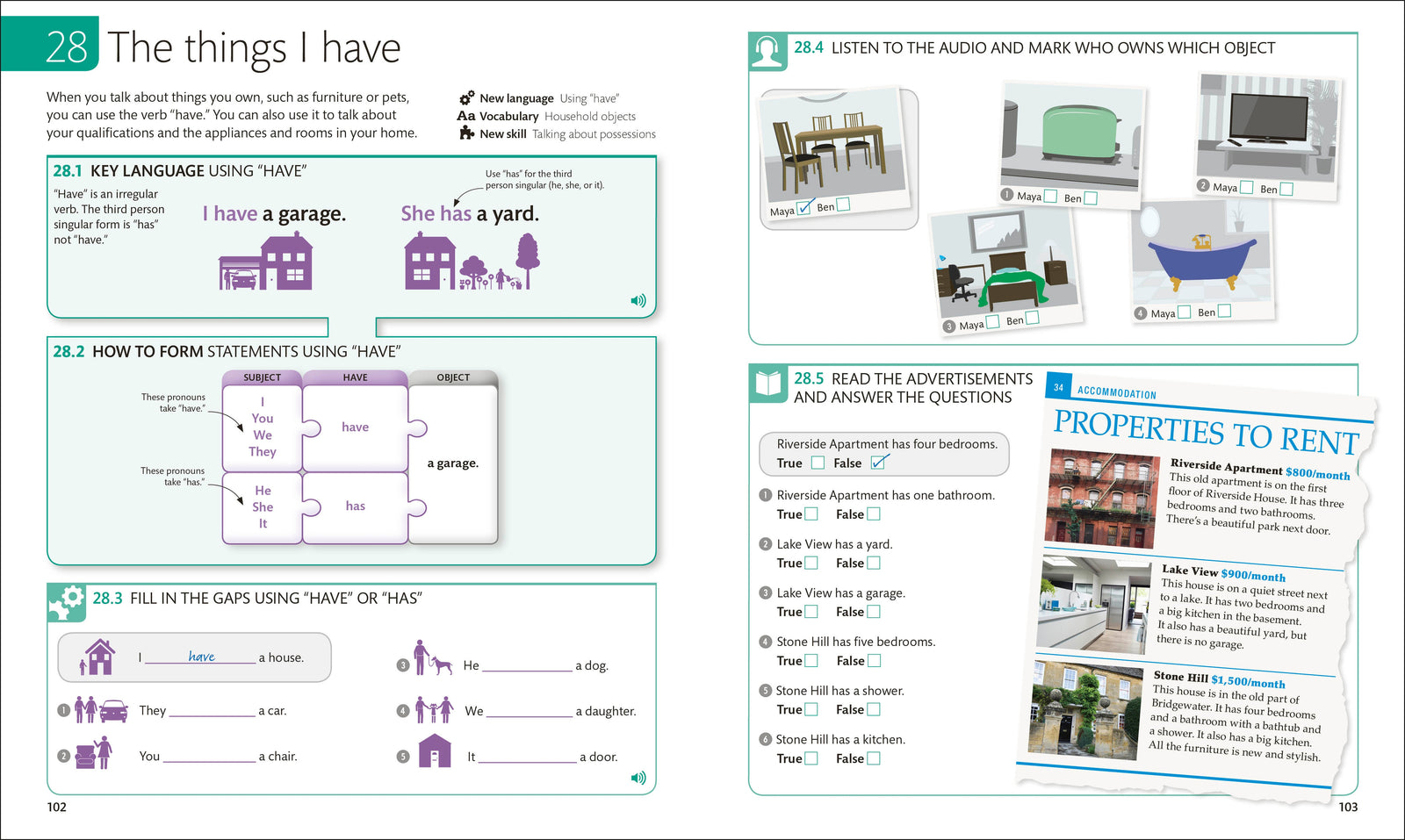 English for Everyone: Level 1: Beginner, Course Book – DK